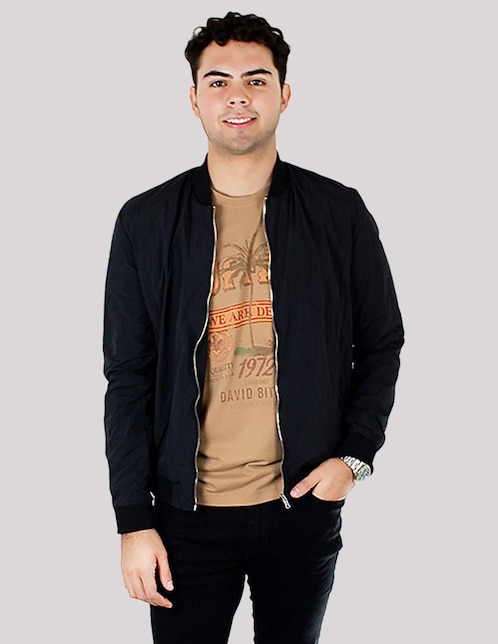 Chamarra Buffalo Jeans David Bitton con bolsillos para hombre 1