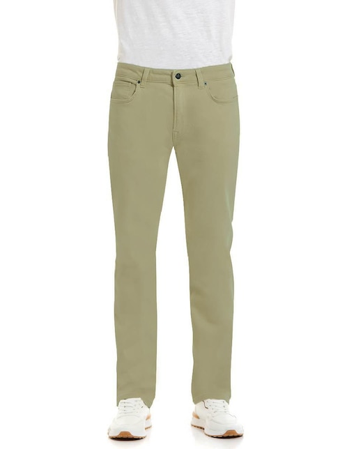 Pantalón regular Buffalo Jeans David Bitton de gabardina para hombre 1